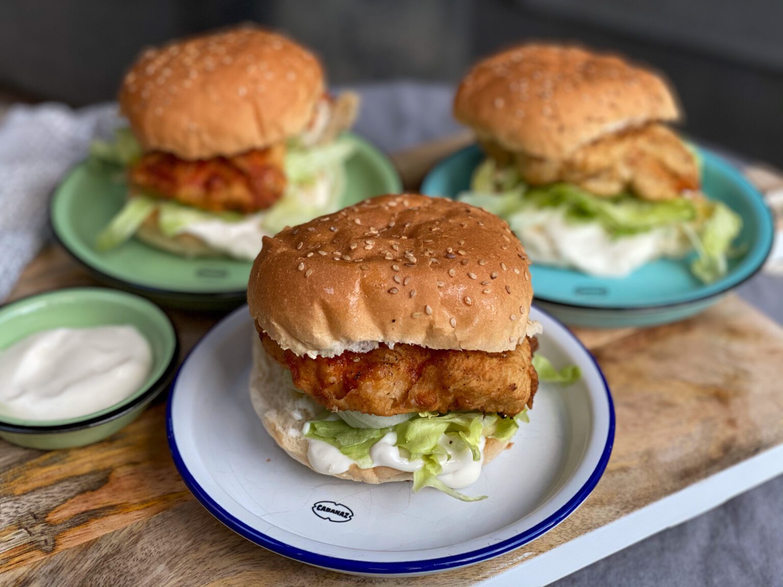 Mc Chicken zelf maken van de McDonald's - Familie over de kook