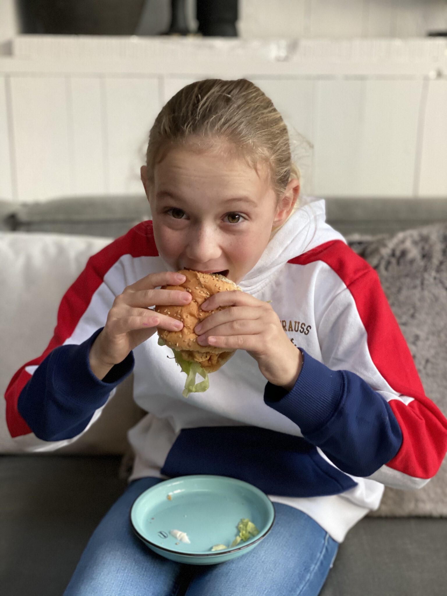 Mc Chicken zelf maken van de McDonald's - Familie over de kook