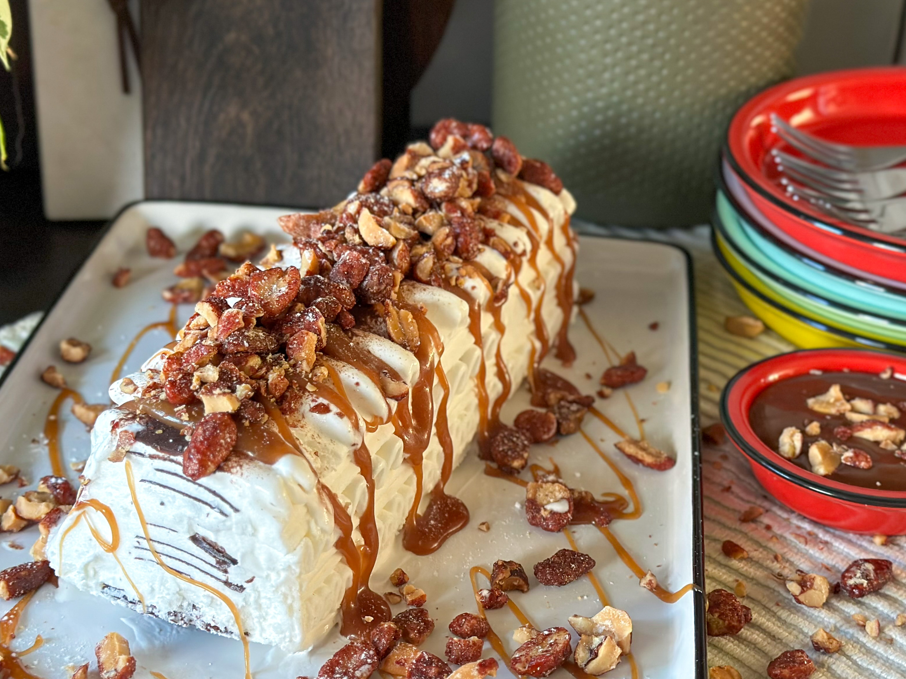 Viennetta ijs met salted caramel - Familie over de kook