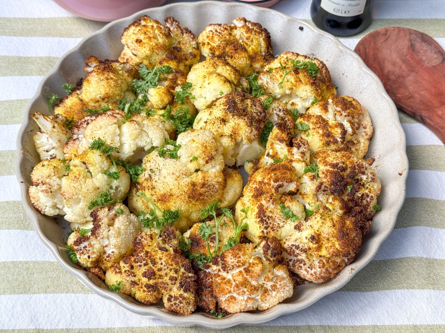 Geroosterde bloemkool uit de oven - makkelijk en lekker recept